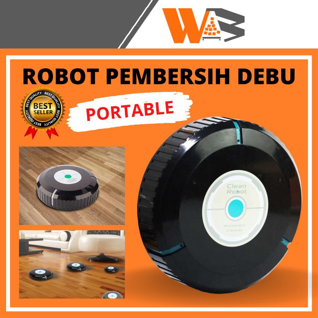 Jual COD Robot Pembersih Lantai / Sweeping Robot / Clean Robot Sweeping ...