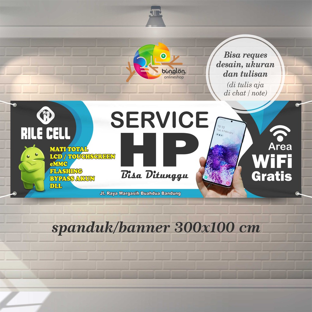 Jual Spanduk, Banner Service HP | Shopee Indonesia