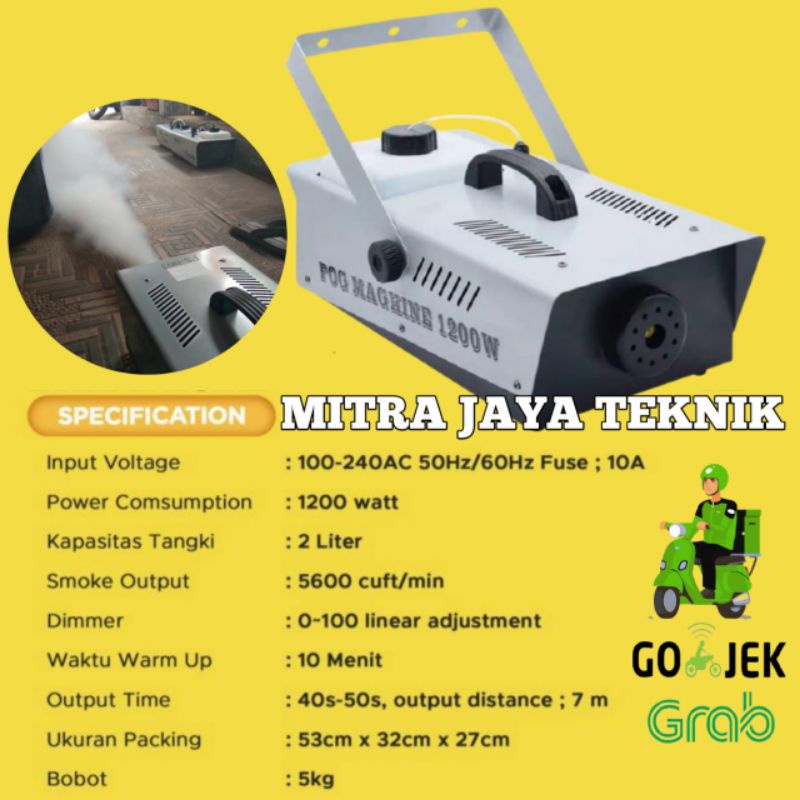 Jual Mesin Fogging Fog Fogger Machine Smoke 1200w Disinfektan Fogging ...