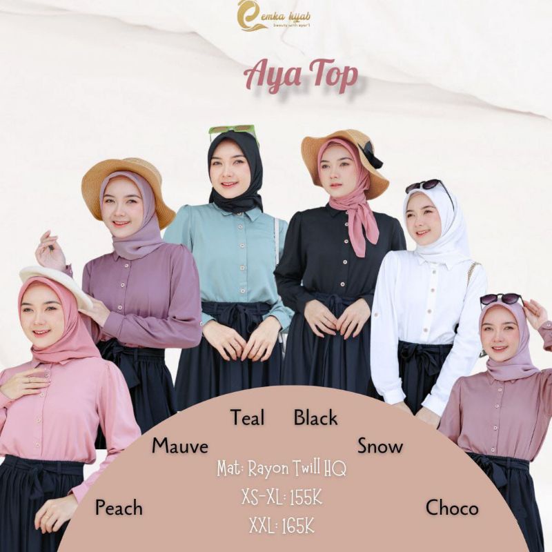 Jual OPEN PO AYA TOP (30 SEPT 2022) | Shopee Indonesia