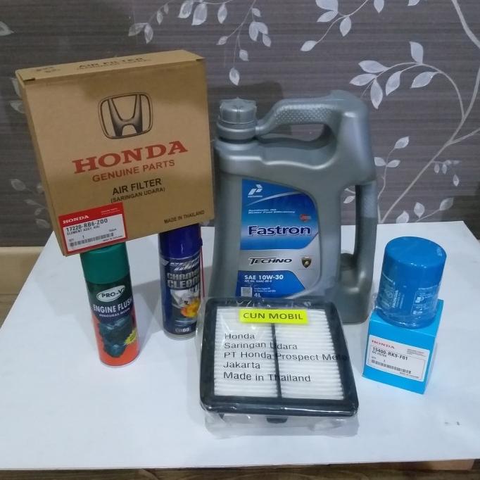 Jual Paket oli mesin Fastron 10W-30 API SN New Jazz, Mobilio, Brio,New ...