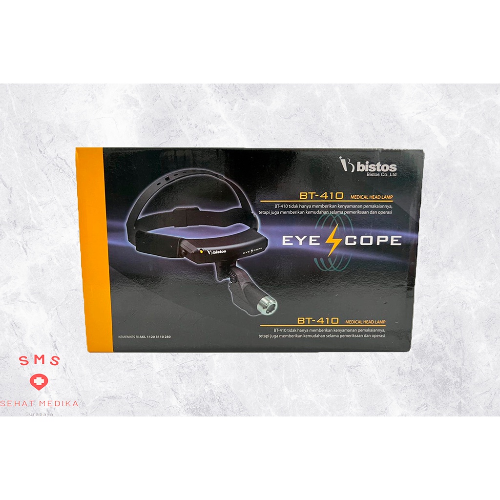 Jual EYESCOPE BISTOS BT410 / HEADLAMP BISTOS BT410 / LAMPU KEPALA ...