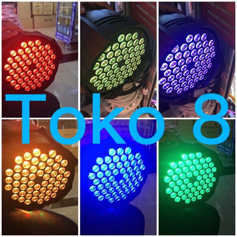 Jual lampu panggung par 54 lampu panggung led par 54 lampu disco par ...