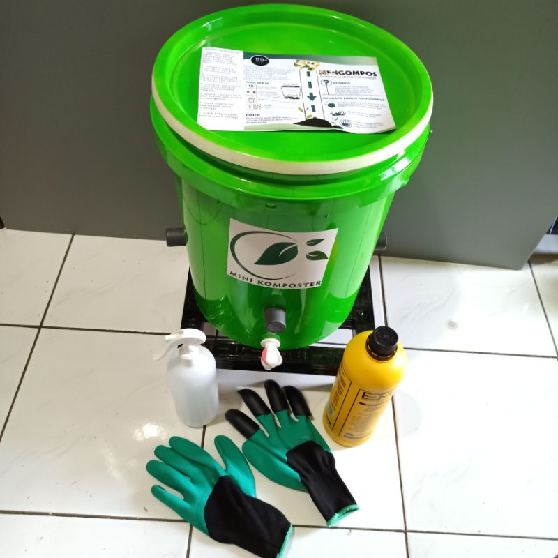 Jual Ember Tong Komposter sampah organik rumah tangga 20 liter | Shopee ...