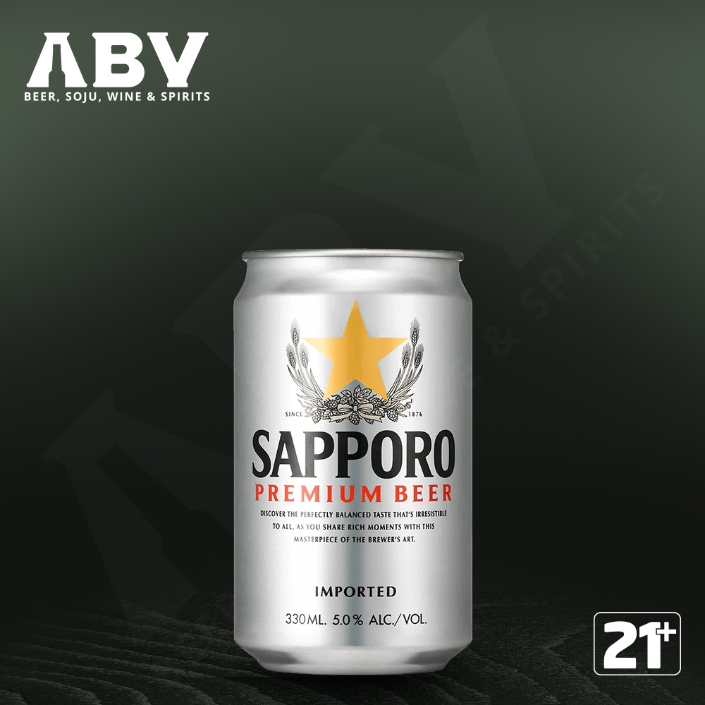 Jual Sapporo Beer Cans (330ml) | Shopee Indonesia