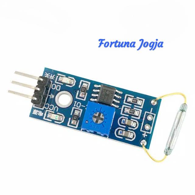 Jual Modul Sensor Magnetic Reed Switch Magnetron Magnet Arduino ...
