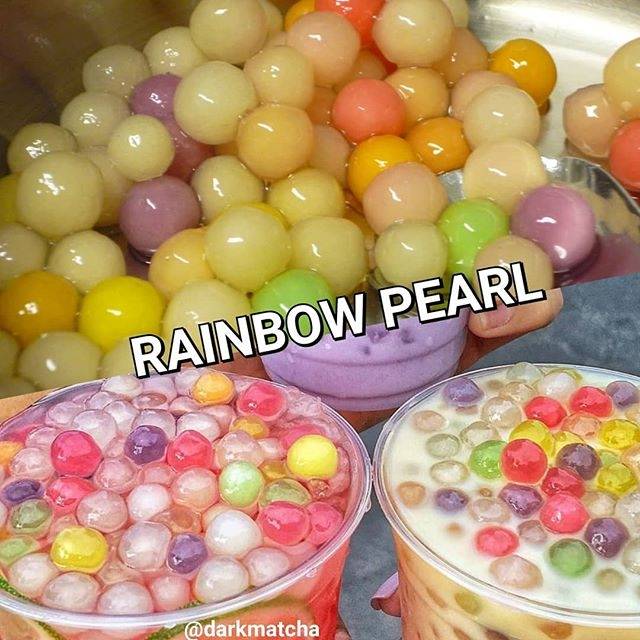 Jual RAINBOW PEARLS topping taburan grosir supplier murah makanan snack ...