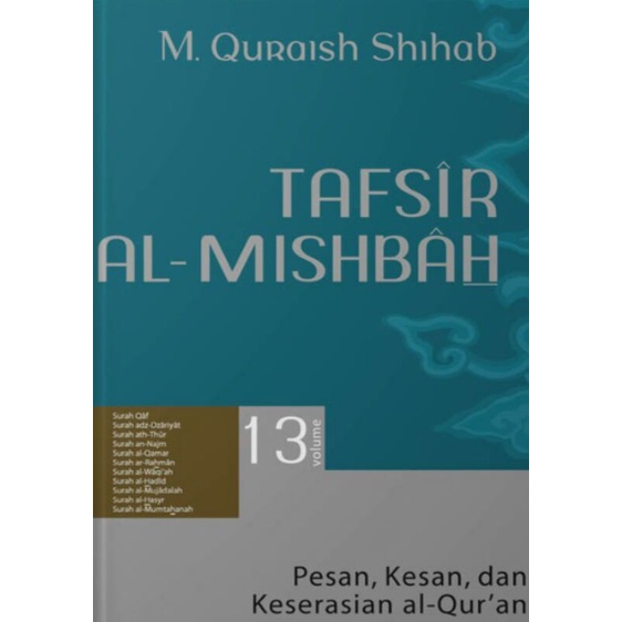 Jual paket satuan TAFSIR AL MISHBAH jilid 1-15 M.Quraish shihab (soft cover) | Shopee Indonesia