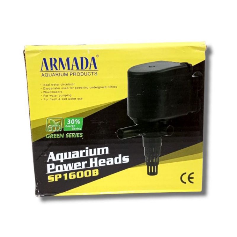 Jual ARMADA SP 1600B SUBMERSIBLE PUMP POMPA AQUARIUM KOLAM HIDROPONIK ...