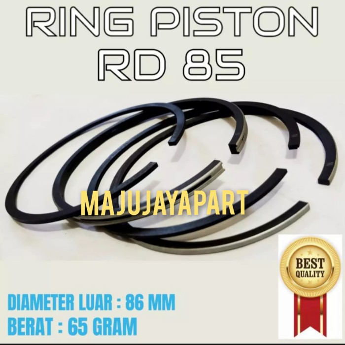 Jual ring piston mesin diesel kubota Rd85 diameter 86mm | Shopee Indonesia