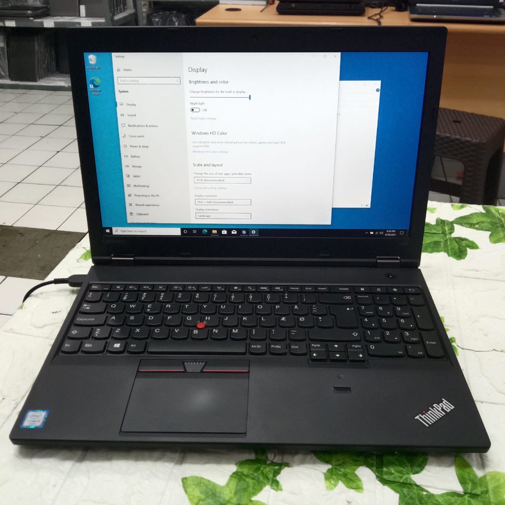 Jual LAPTOP LENOVO THINKPAD L560 CORE I5 GEN 6 RAM 8GB HDD 500GB ...