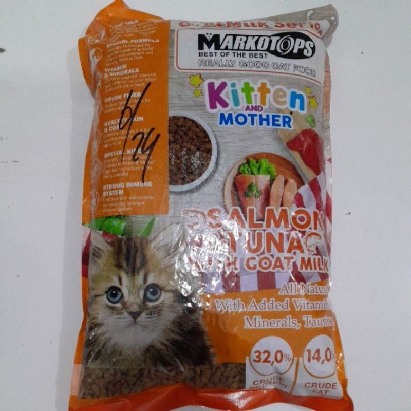 Jual Markotop Tuna & Salmon Kitten repack 800gr | Shopee Indonesia