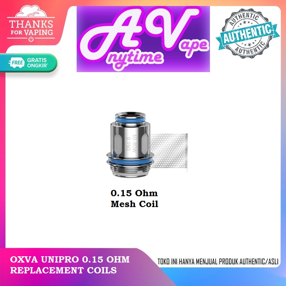 Jual Coil Oxva Unipro Velocity Mesh Authentic 1PCS | Shopee Indonesia