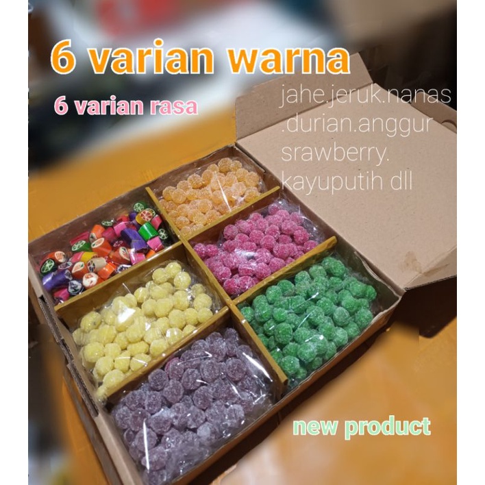 Jual sticky candy/permen rasa 6 rasa | Shopee Indonesia