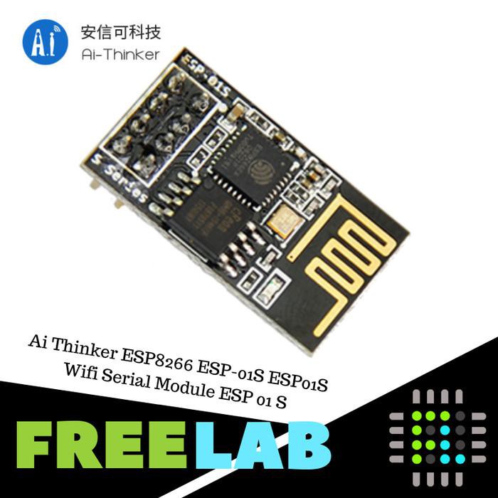 Jual Ai Thinker ESP8266 ESP-01S ESP01S Wifi Serial Module ESP 01 S Original | Shopee Indonesia