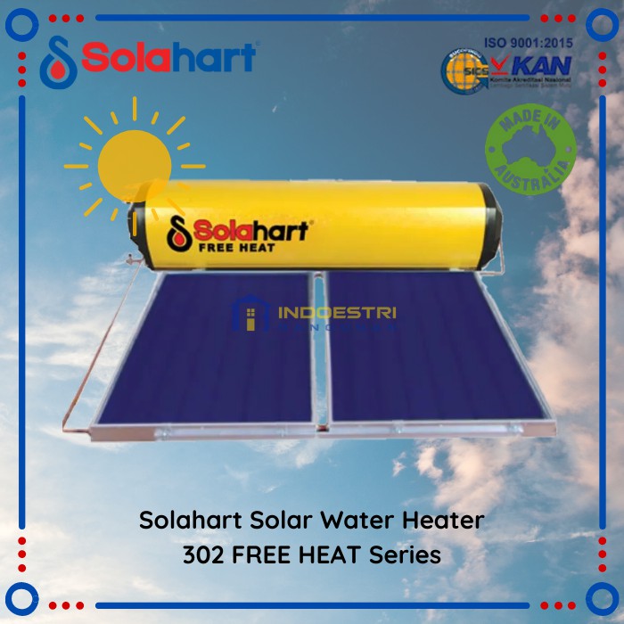 Jual Water Heater Solar Solahart G 302 Free Heat (300 Liter) | Shopee ...
