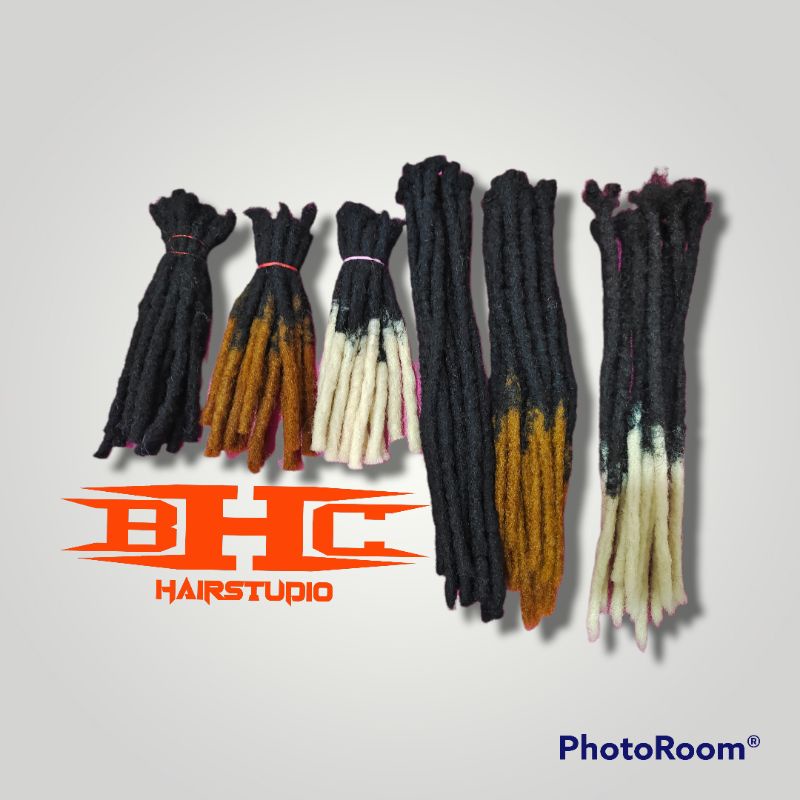 Jual Rambut Gimbal Sintetis 30cm / Dreadlocks / Dreadlock / Pasang ...