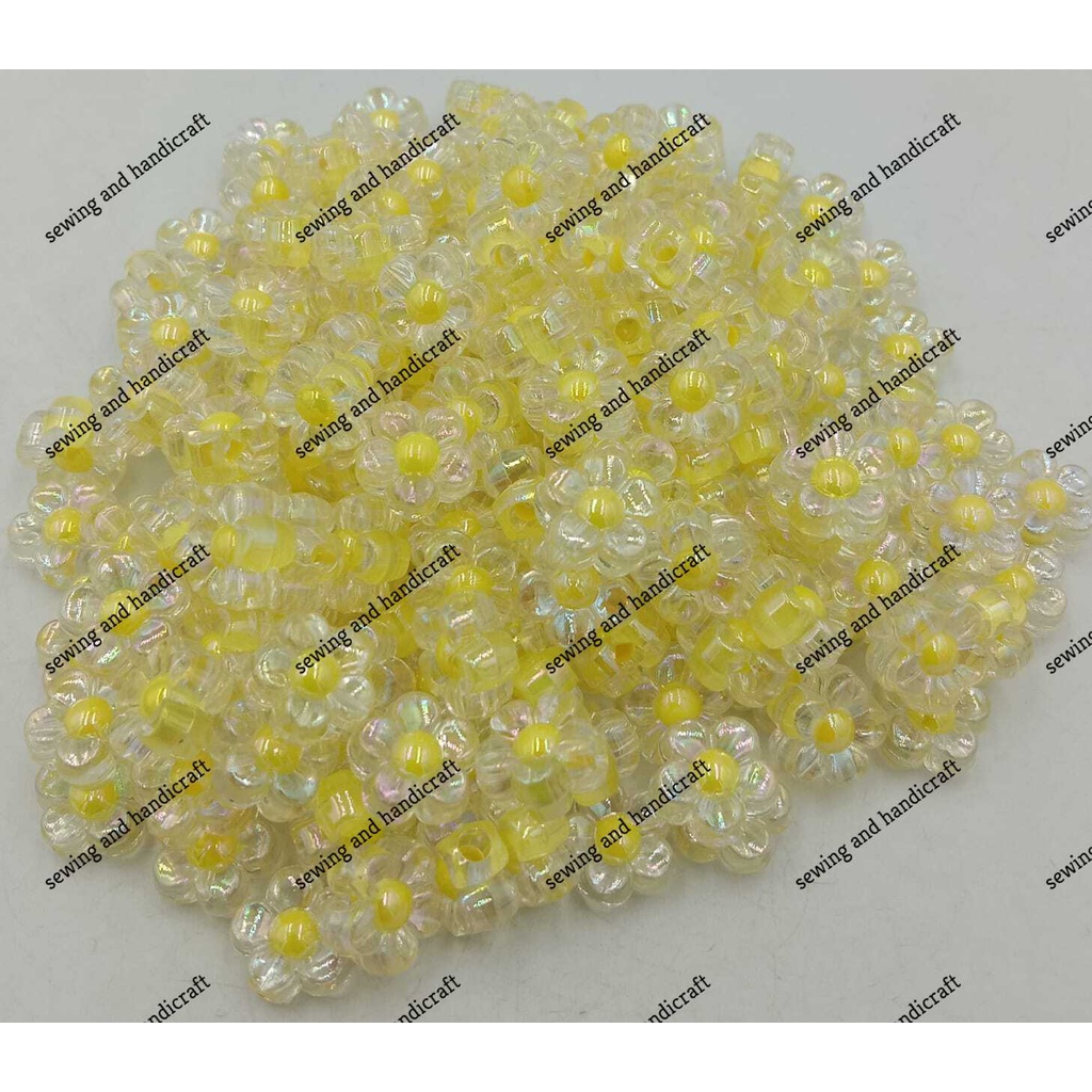 Jual Mote/Manik/Mutiara Isi Bunga Pelangi 12 MM | Shopee Indonesia