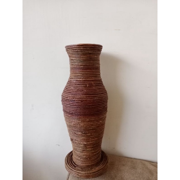 Jual Vas Bunga Kering/Bunga Hias/Vas Akar Guci/Mendong/Pot Bunga Kering ...