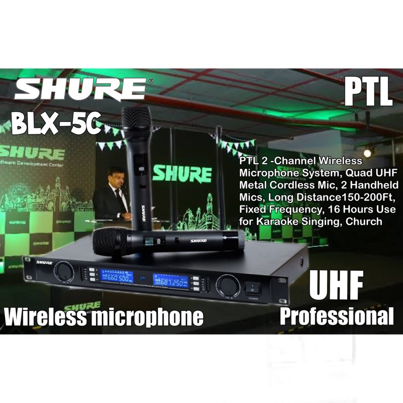 Jual Mic blx5c wireless professional shure performance | Shopee Indonesia