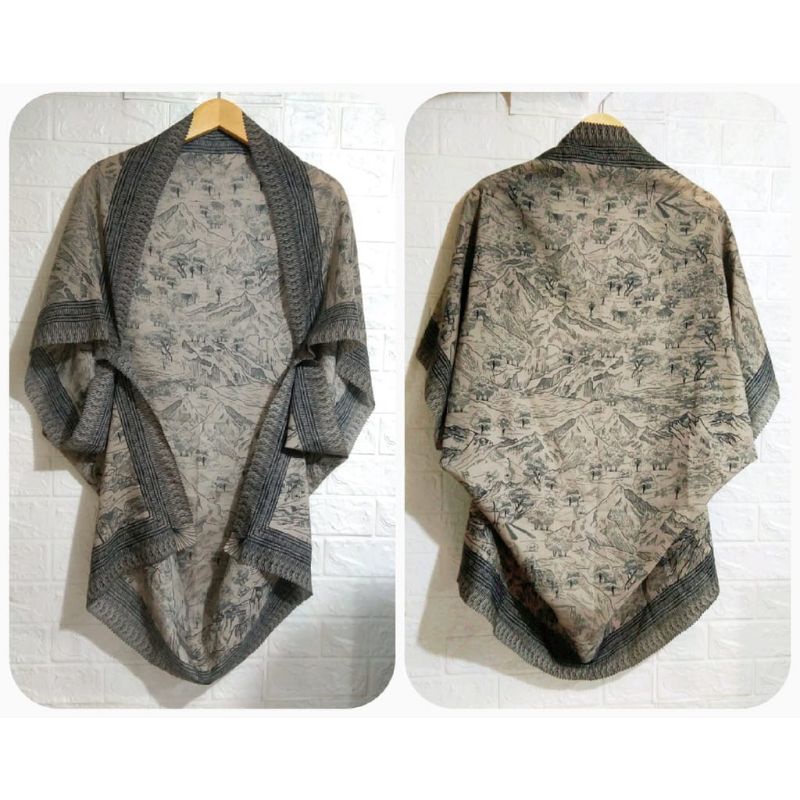 Jual Outer Scarf Voal Premium Cardigan Motif Outer Wanita | Shopee ...