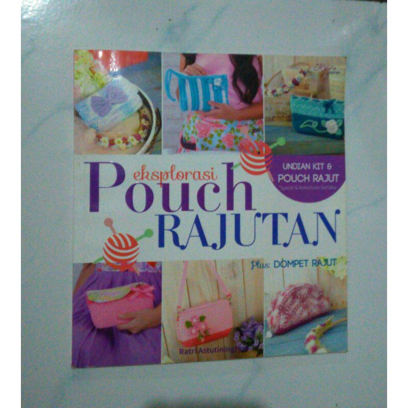 Jual EKSPLORASI POUCH RAJUTAN, PLUS : DOMPET RAJUT(Q) | Shopee Indonesia