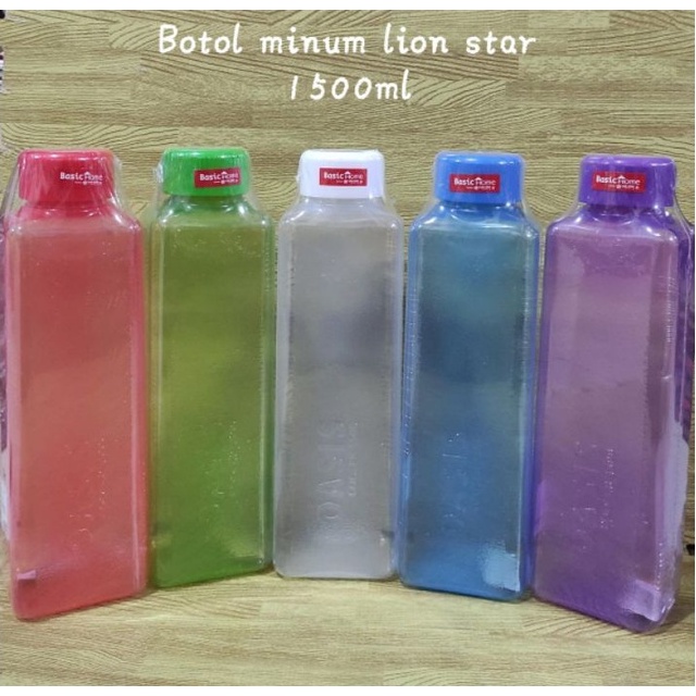 Jual BOTOL MINUM OASIS 1,5 LITER LION STAR BNN-1 TEMPAT MINUM KULKAS (WARNA RANDOM) | Shopee ...