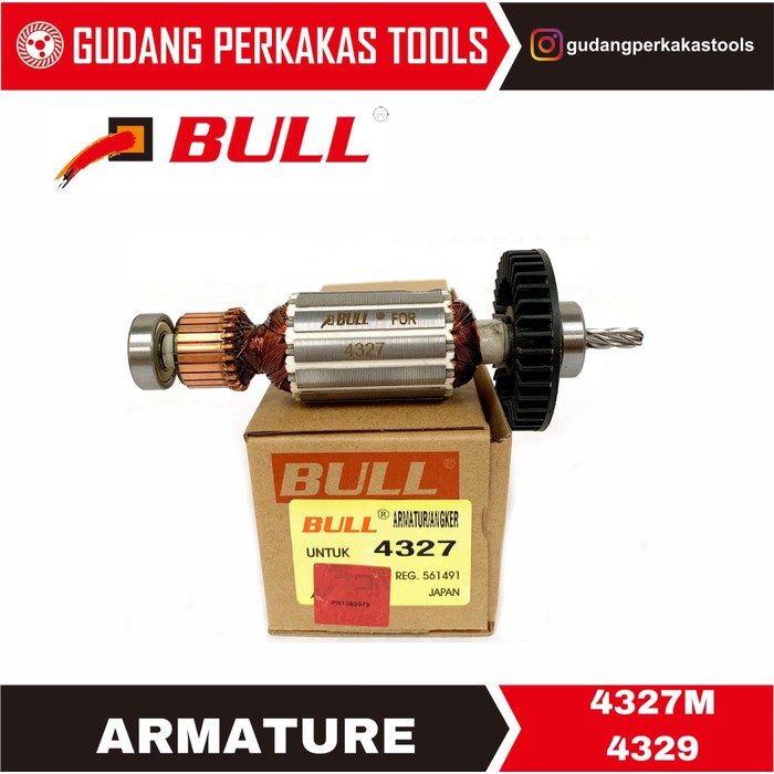 Jual Armature mesin WM Jigsaw jig saw makita 4327M4329 BULL | Shopee ...