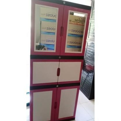 Jual TERBAGUS SUSUN LEMARI PAKAIAN LACI RAK PLASTIK PLASTIK LEMARI BUKU ...