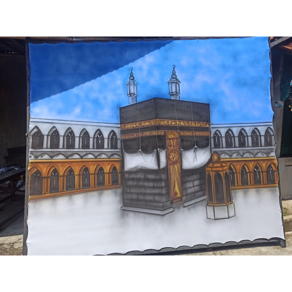 Jual Background Foto manasik Haji Kabah 2,5mx3m | Shopee Indonesia