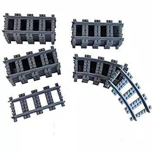 Jual BRICKS LEGO TRAIN TRACK LURUS / LENGKUNG | Shopee Indonesia