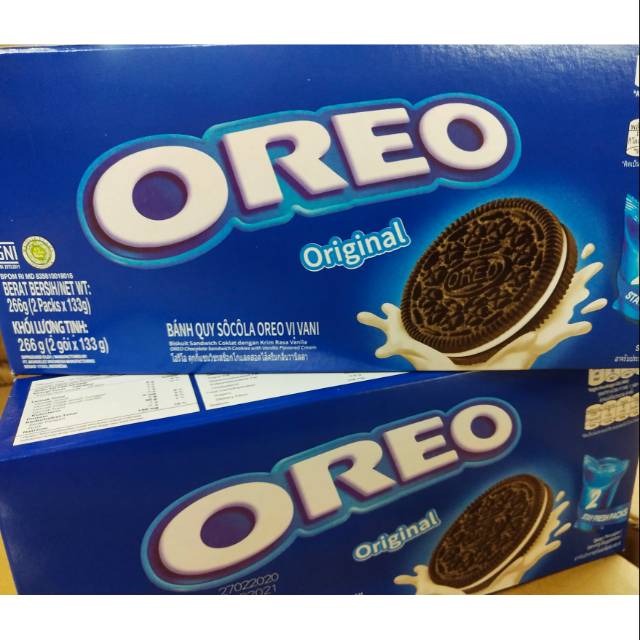 Jual Oreo original 266 gr ( 2 x 133 gr) | Shopee Indonesia