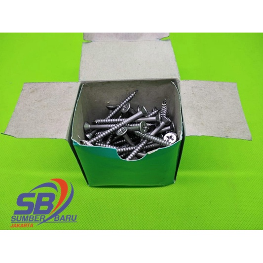 Jual Skrup Sekrup Kayu Kepala Plus (+) / Bunga 2" Inch 5cm CHW Taping ...