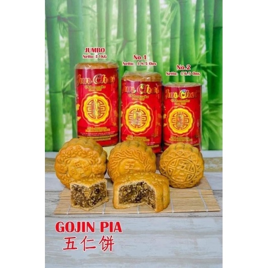 Jual Gojin Pia / Kue bulan isi buah kundur wijen / Mooncake asli ...