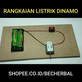 Jual Paket Rangkaian Listrik Dynamo / Dinamo Praktek Prakarya Sekolah ...