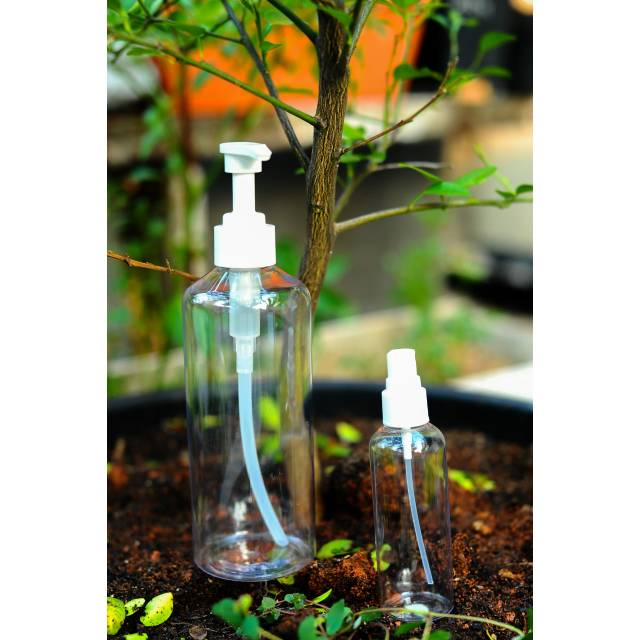 Jual Botol pompa 500 ml dan spray 100 ml | Shopee Indonesia