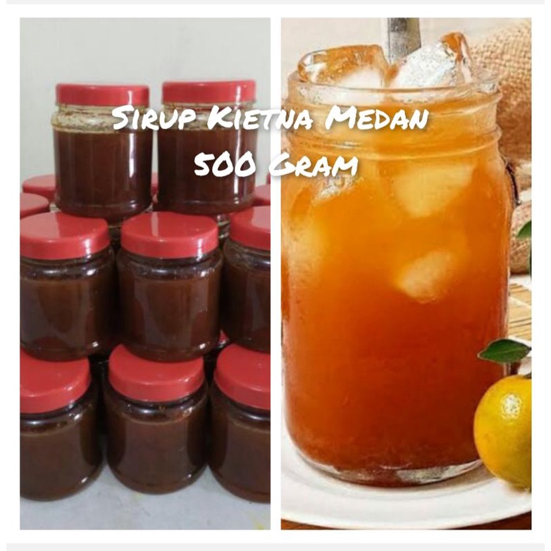 Jual Sirup Kietna Medan Homemade 500 Gram | Shopee Indonesia