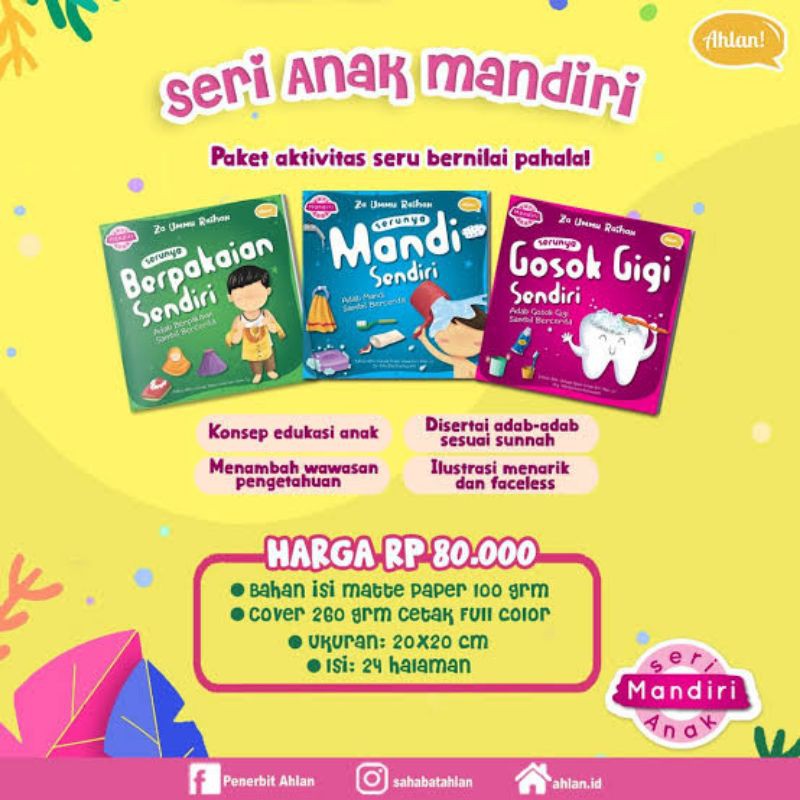 Jual Seri Anak Mandiri | Shopee Indonesia