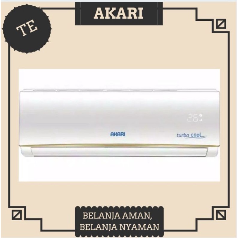 Jual AC AKARI 1 PK LOW WATT 09D3LW (unit saja) | Shopee Indonesia
