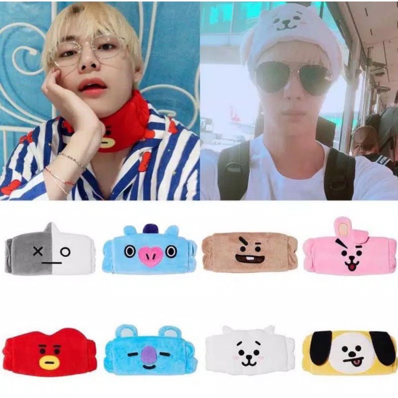 Jual Bandana Kpop BTS karakter BT21 | Shopee Indonesia