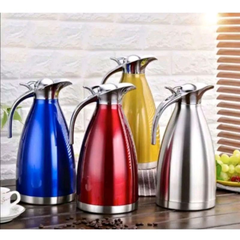 Jual terko air panas || vacuum insulation jug 2L || termos antik ...