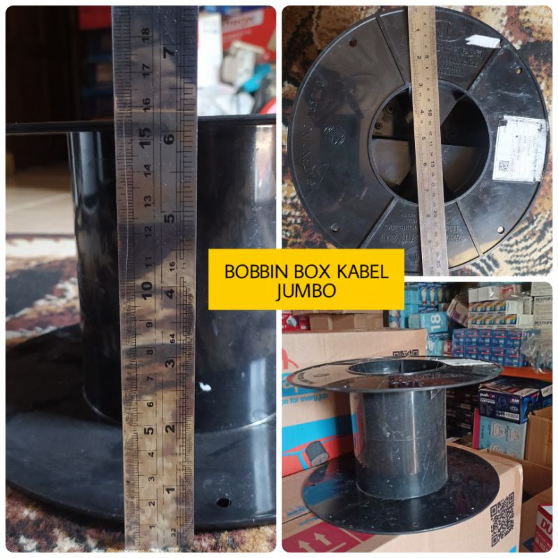 Jual BOBBIN BOX KABEL GULUNG JUMBO ROLL KABEL LISTRIK | Shopee Indonesia