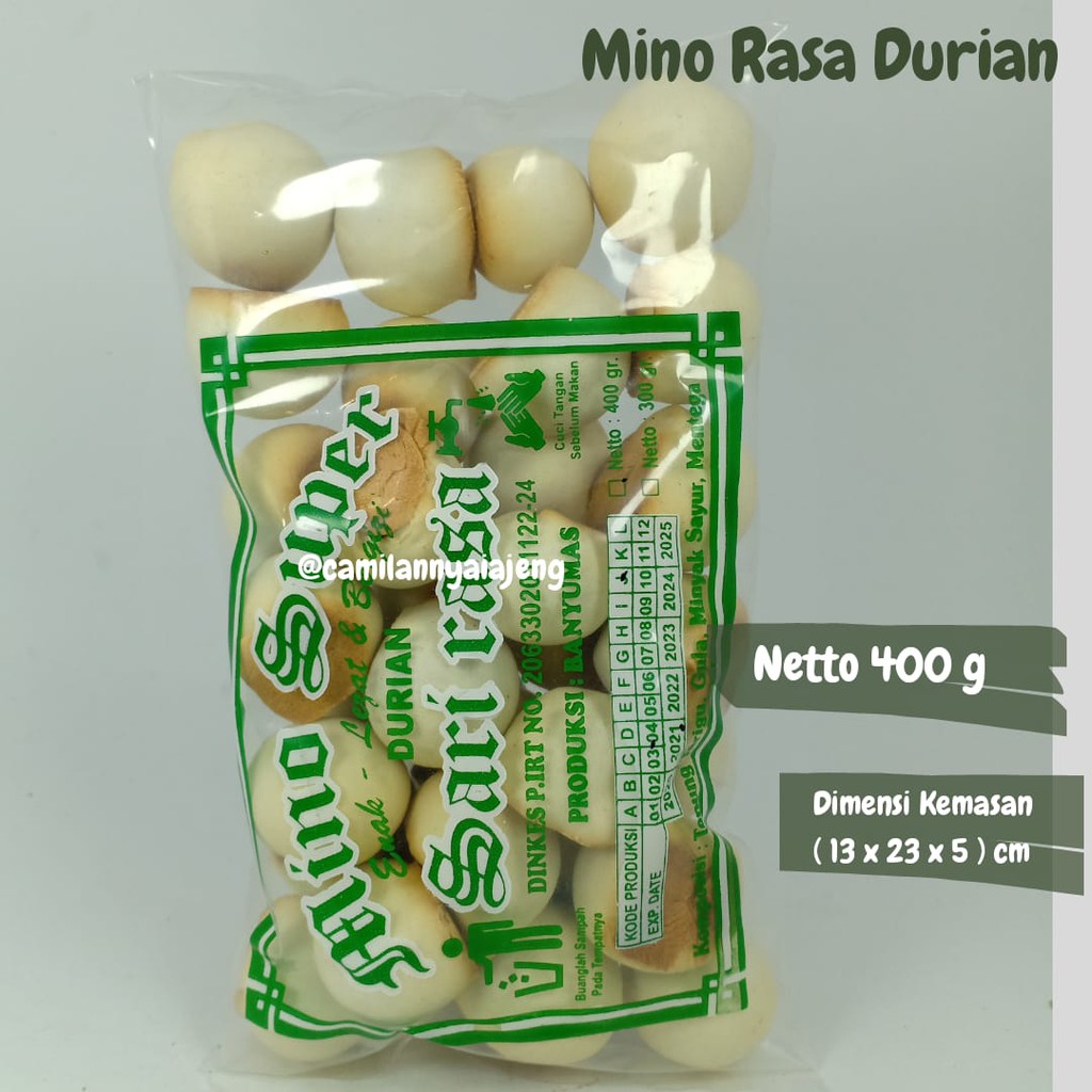 Jual Mino Super Sari Rasa Durian Coklat Kacang Nanas Gula Jawa Pandan ...
