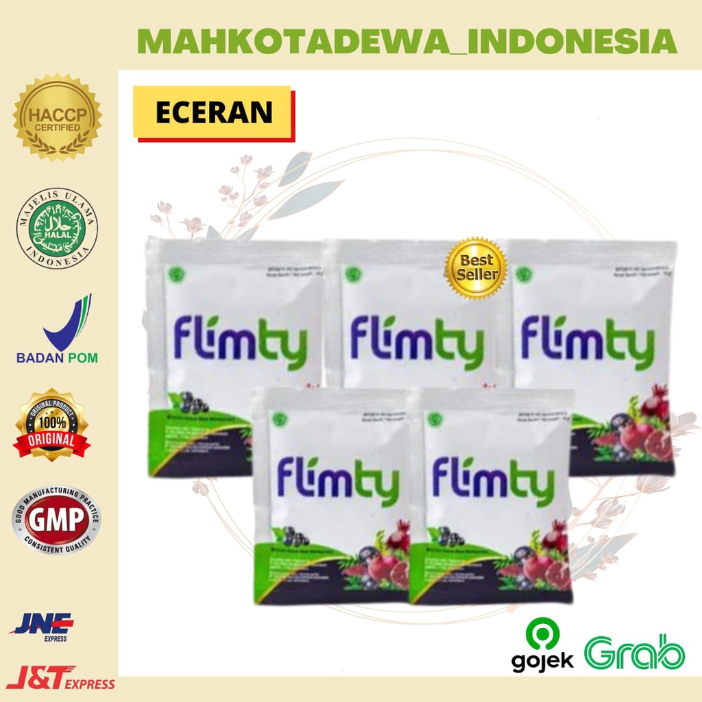 Jual FLIMTY FIBER PELANGSING (Isi 1 Sachet) 100% ORIGINAL, BPOM & MUI ...