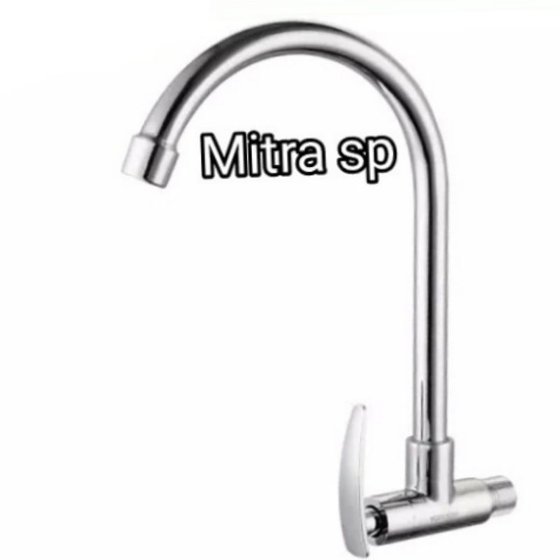 Jual (03sp) wall sink tap kran cuci cucian piring keran kitchen sink ...
