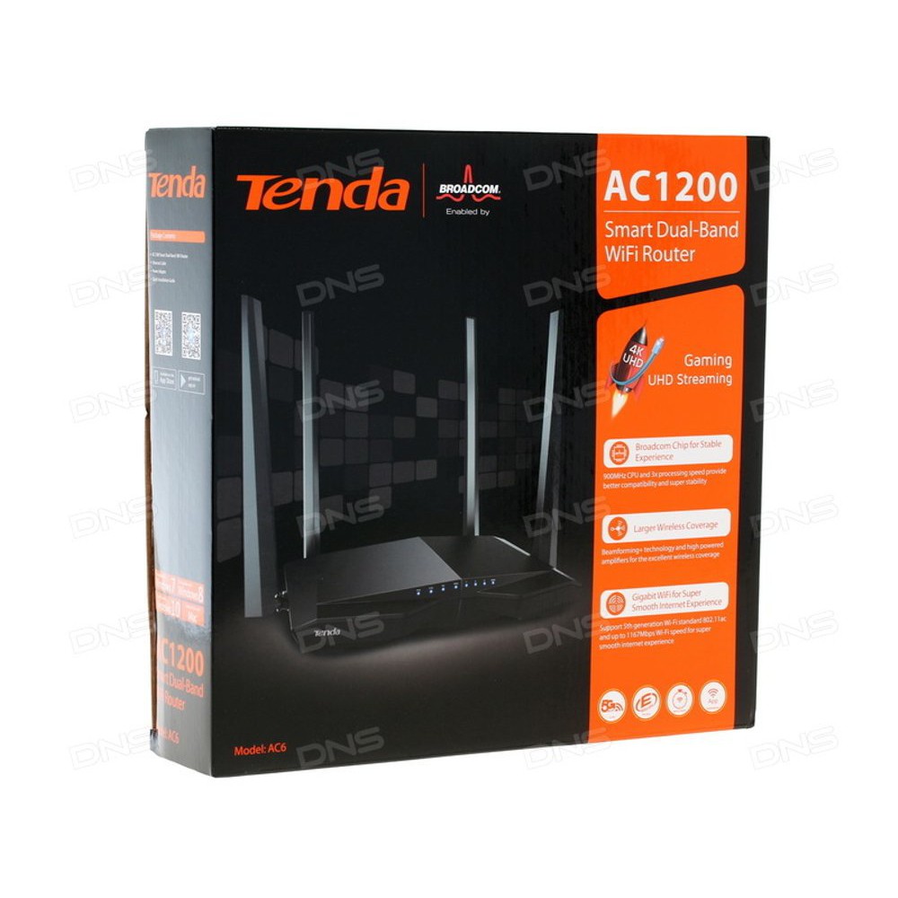 Jual Tenda AC6 WALL KILLER GIGABIT Router/ Extender Wifi/ Access Point ...