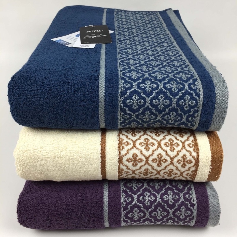 Jual Promo Handuk Terry Palmer Signature Motif 70x140 Terry Palmer ...