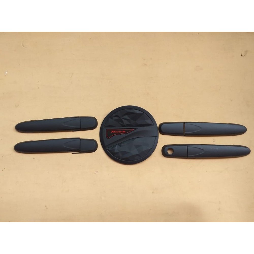 Jual caver hendel dan caver tangki HITAM DOFF mobil all new Rush 2018 ...