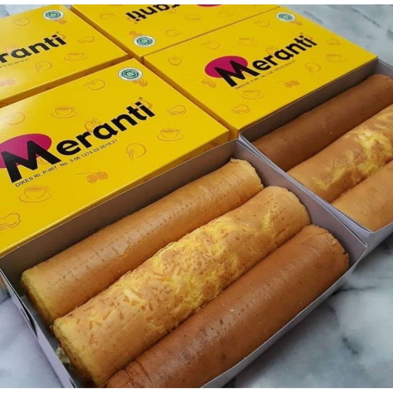 Jual Bolu gulung Meranti 3in1 (keju, blueberry, coklat ceres) ready ...