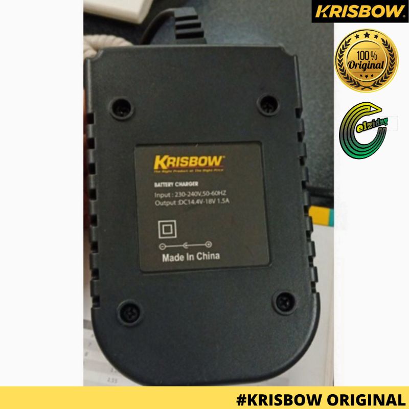 Jual Charger Krisbow impact cordless 18V | Shopee Indonesia